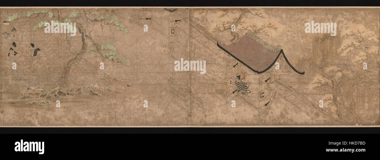 The *Obusuma Saburo emaki* is an illustrated Japanese narrative scroll ...