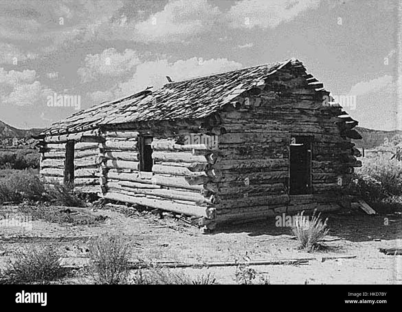 The Bryce Cabin, constructed around 1881, is a historic building ...