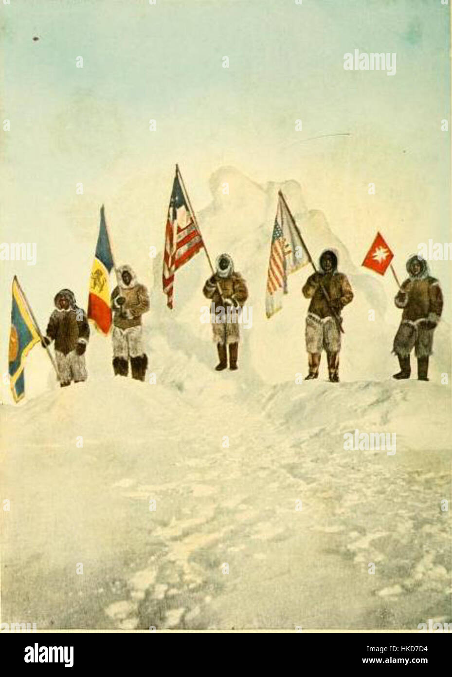 Polar explorer north pole hi-res stock photography and images - Alamy