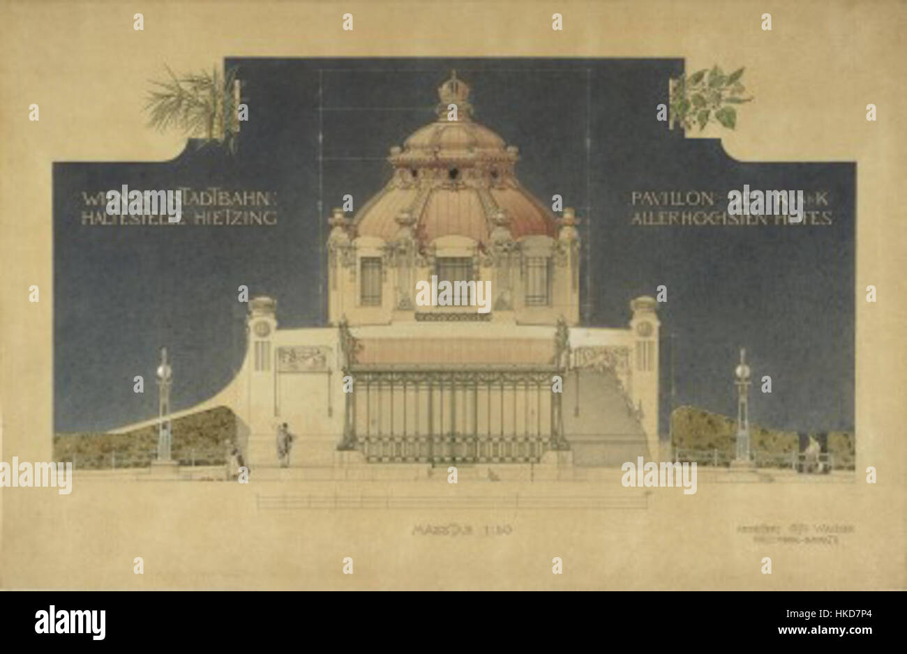 Otto Wagner's work represents a pivotal moment in architectural history ...