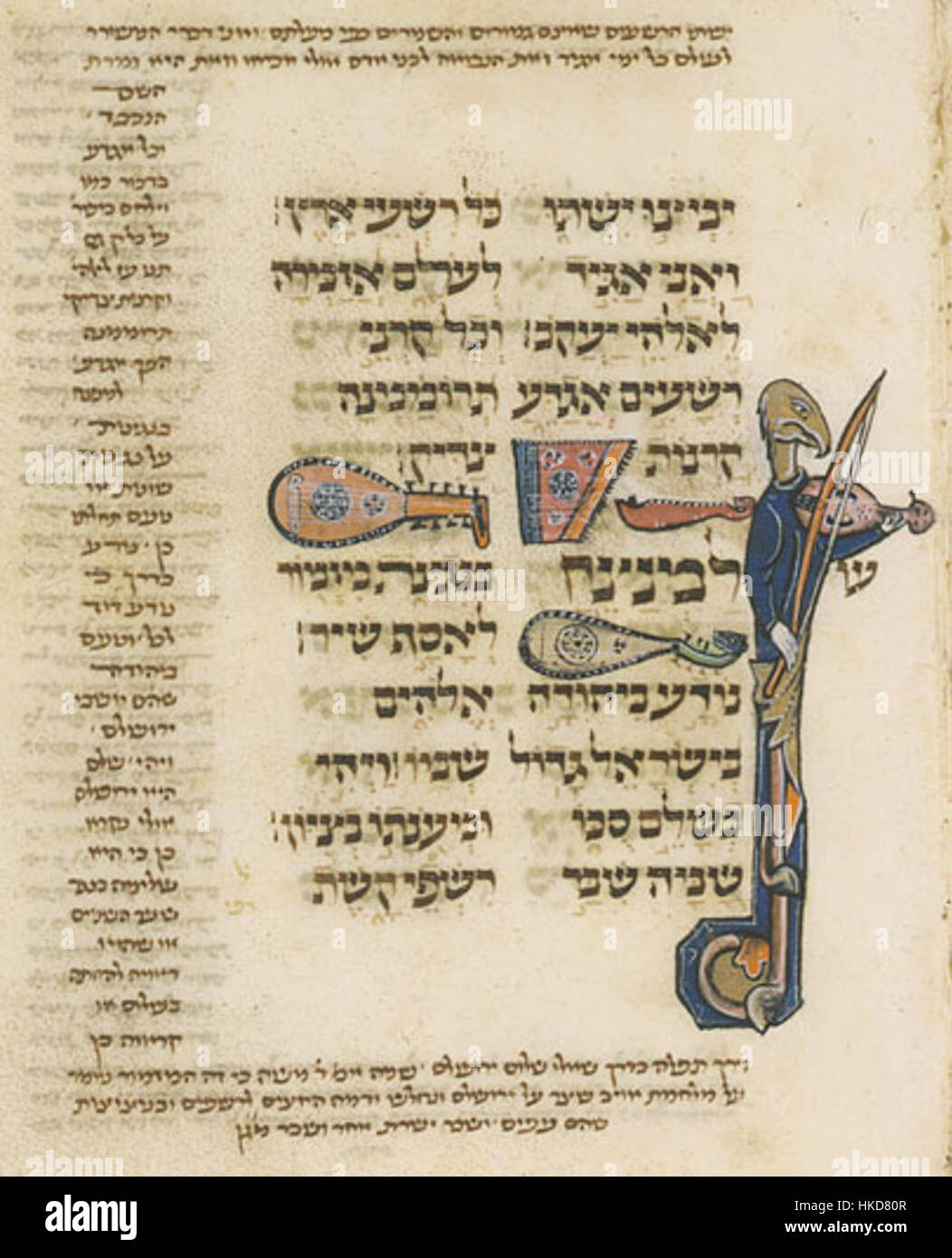 The Parma Psalter 105a.l is a medieval illuminated manuscript featuring ...