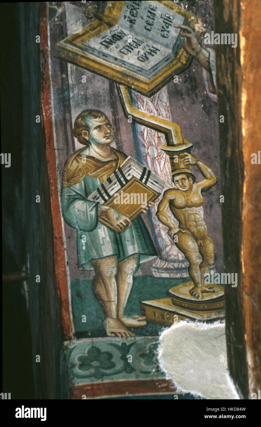 The Church of the Theotokos Peribleptos in Ohrid, North Macedonia ...