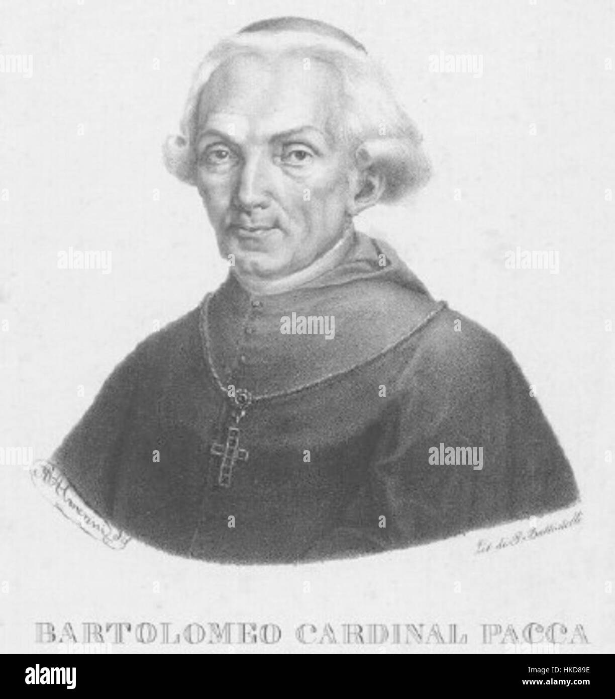 This painting of Pacca, possibly a historical or fictional figure ...