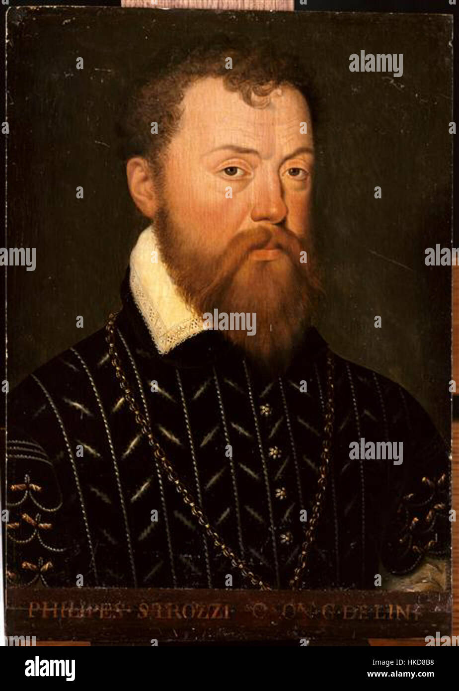 Piero Strozzi’s painting blends historical themes with the artist’s ...