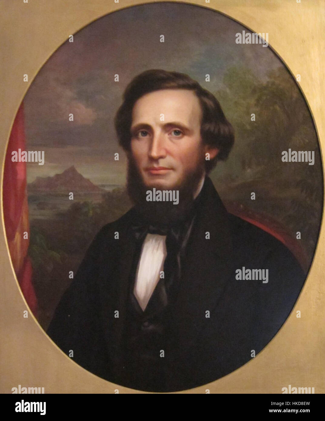 This portrait of William Little Lee, painted in the 19th century ...