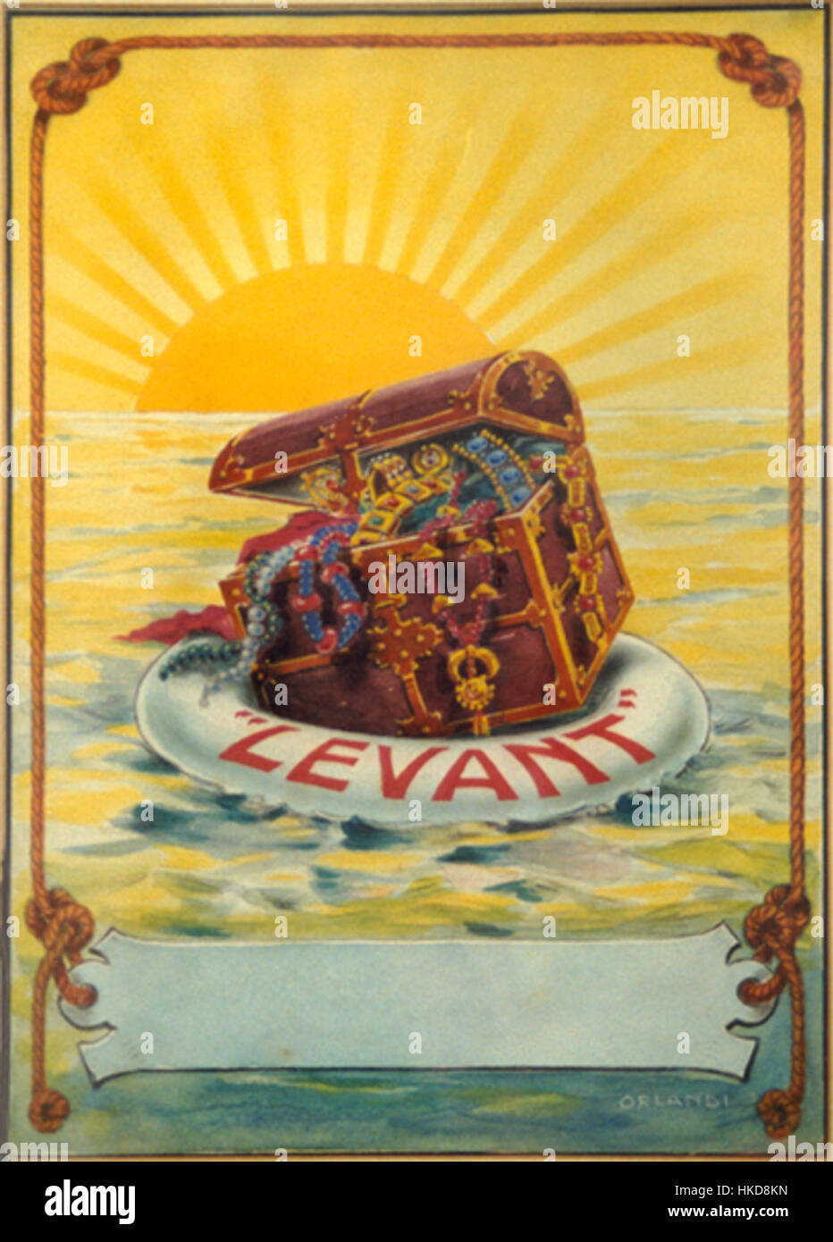 *Orlandi Levant* is an artwork that portrays the cultural and ...