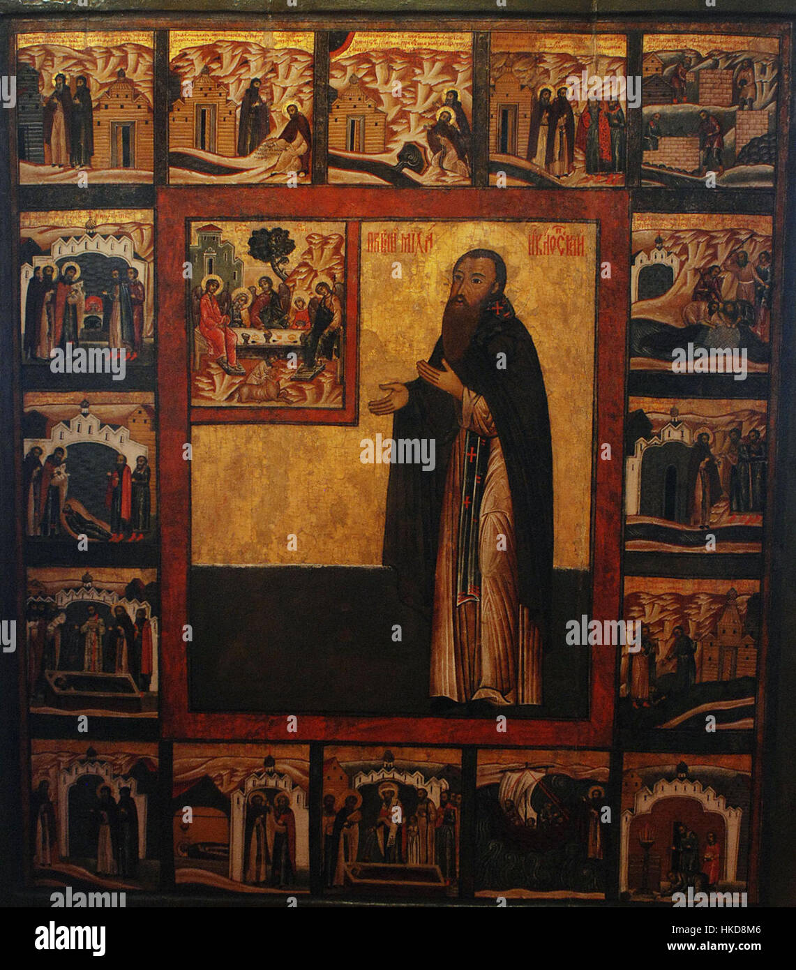 Revered orthodox saints hi-res stock photography and images - Alamy