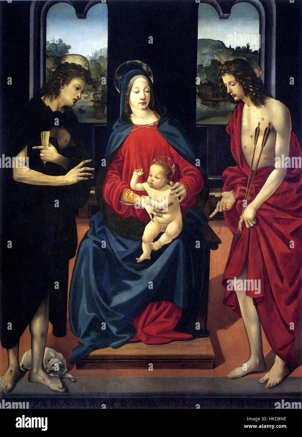 'Sacra Conversazione di Montevettolini' by Piero di Cosimo is a ...