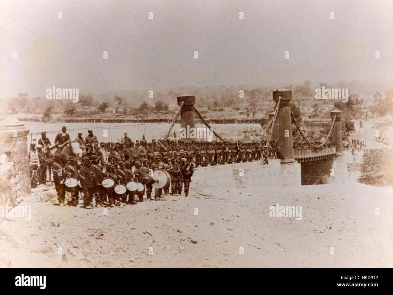 *REGCOLCHAGUASALIDADELURIN* is a historical painting depicting the ...