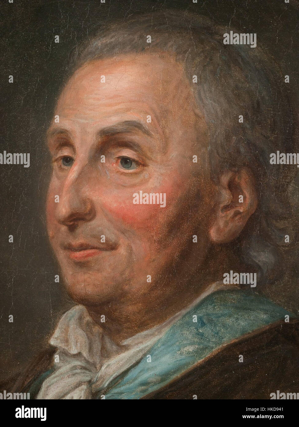 This portrait of Denis Diderot, painted while he was in a robe de ...