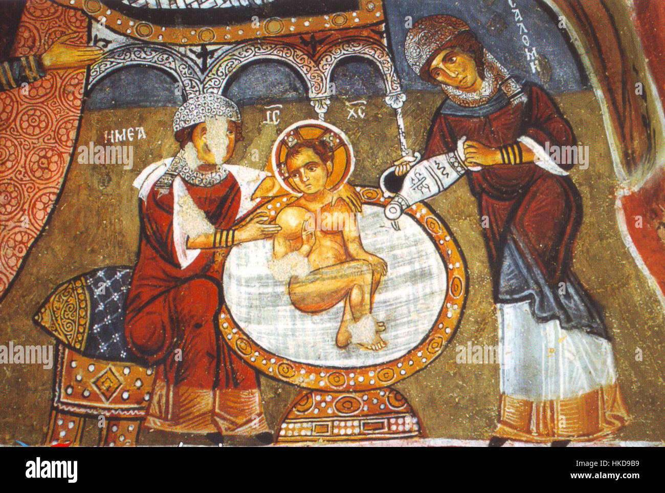 This artwork, 'Salome Capp', portrays the biblical figure of Salome in ...