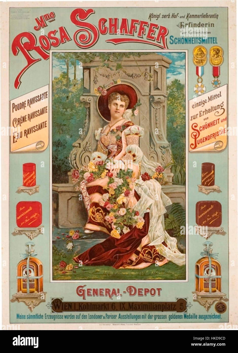 'Rosa Schaffer 1897' is a portrait painting created in 1897, capturing ...