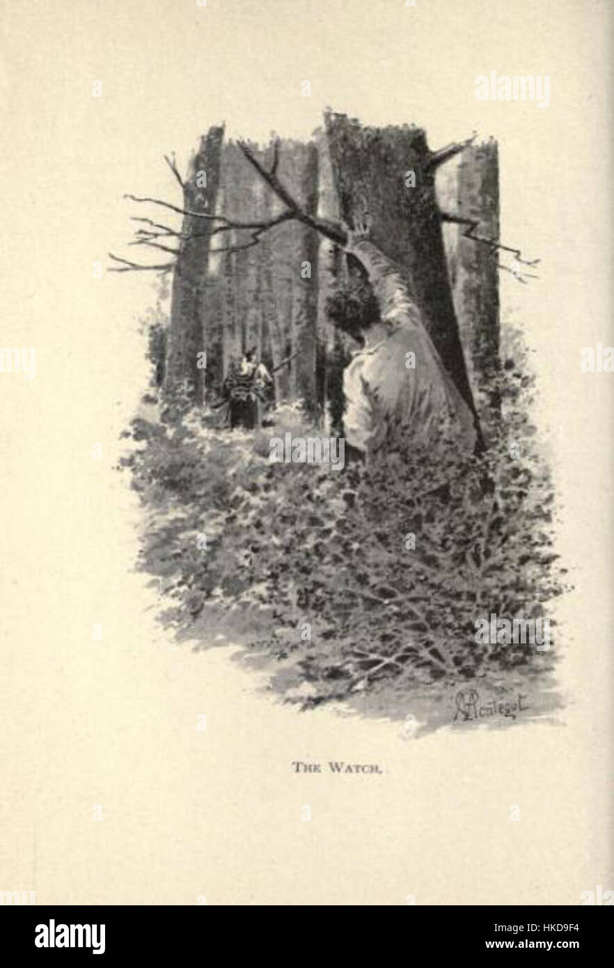 'The Watcher' is a painting by Robert Helmont, capturing a figure ...