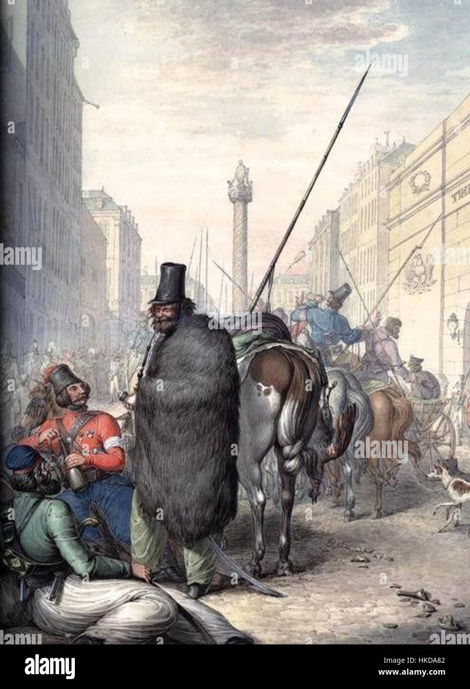 Russian cossacks hi-res stock photography and images - Alamy