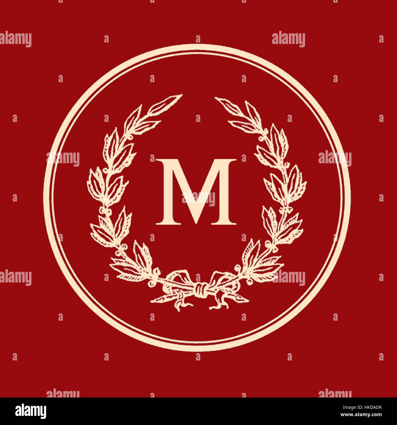 Seal of the Marbot family Stock Photo - Alamy