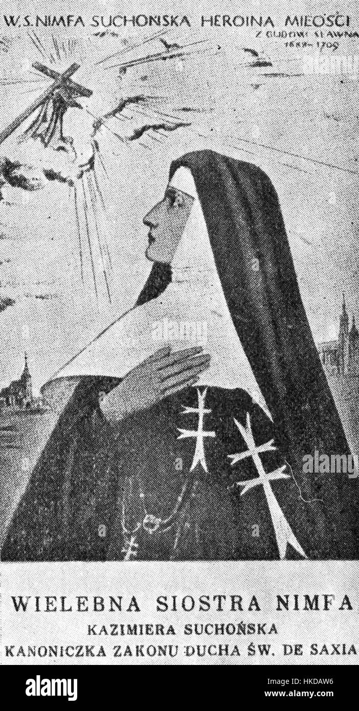 This 18th-century artwork depicts a Sister of the Holy Spirit (Soeur au ...