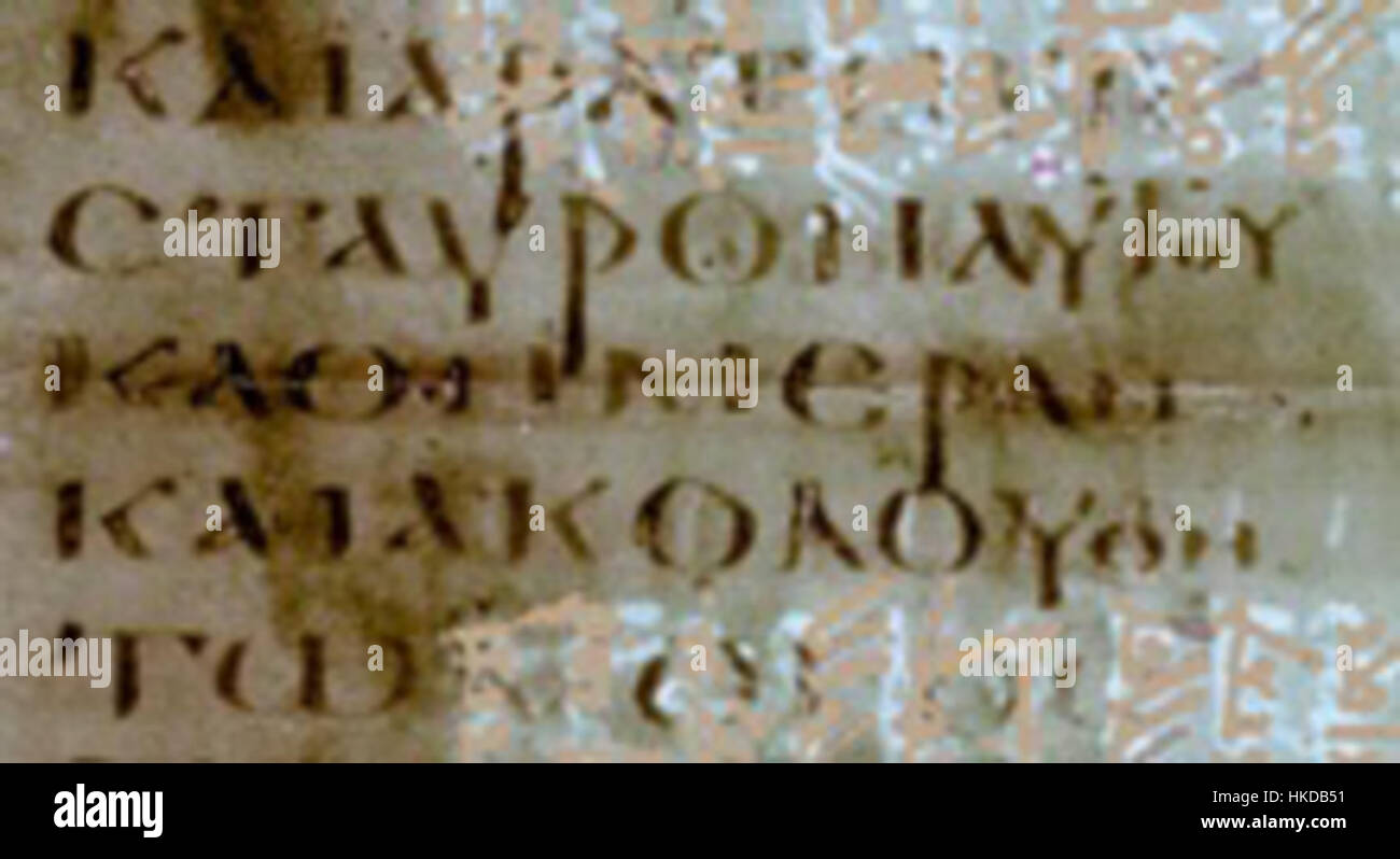 The Codex Nitriensis, a significant manuscript from the 6th century ...