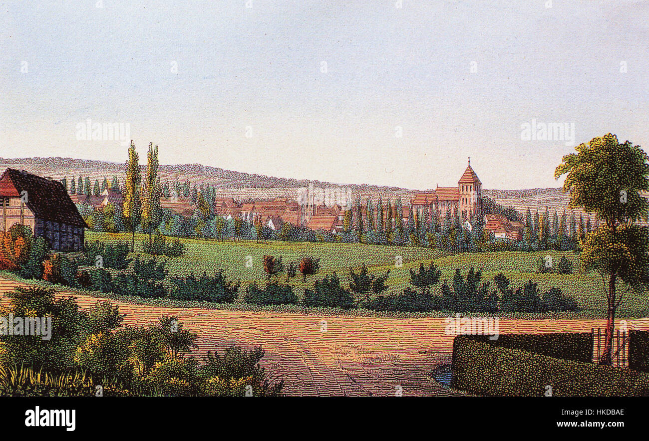 Teterow Lisch’s artwork captures the historic charm of the town of ...