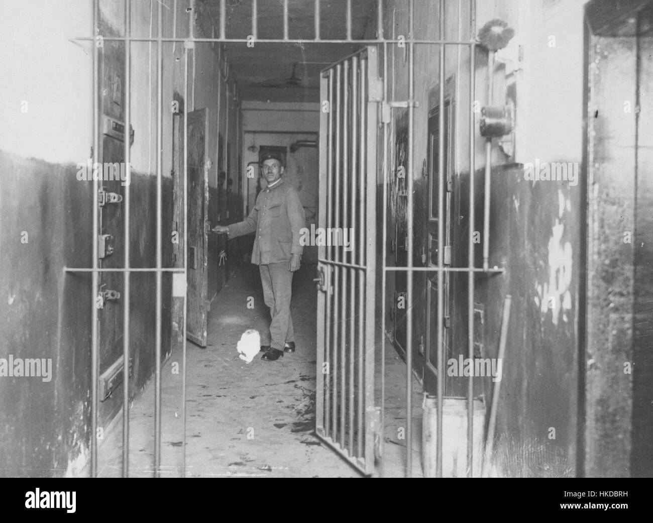 This image from 1930 shows Strasbourg Prison Sainte Marguerite, a ...