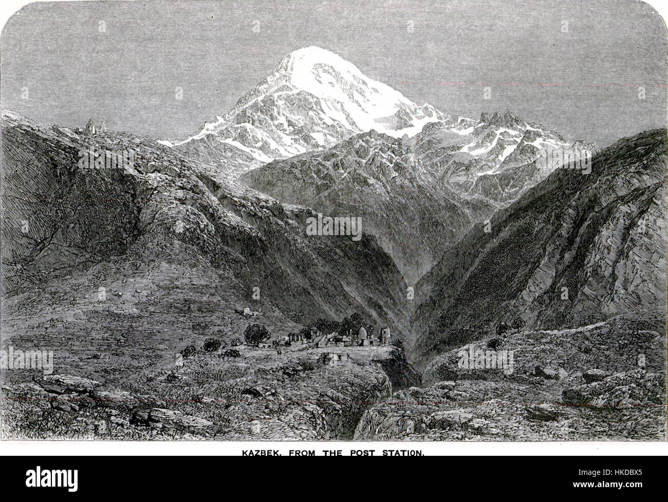 This artwork, inspired by the book 'Travels in the Central Caucasus and ...