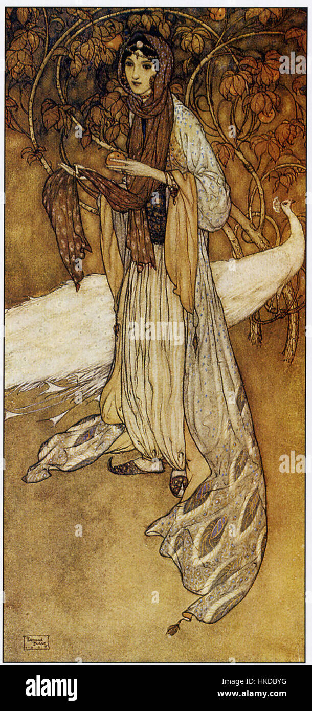 This painting of Scheherazade, the legendary storyteller from *One ...