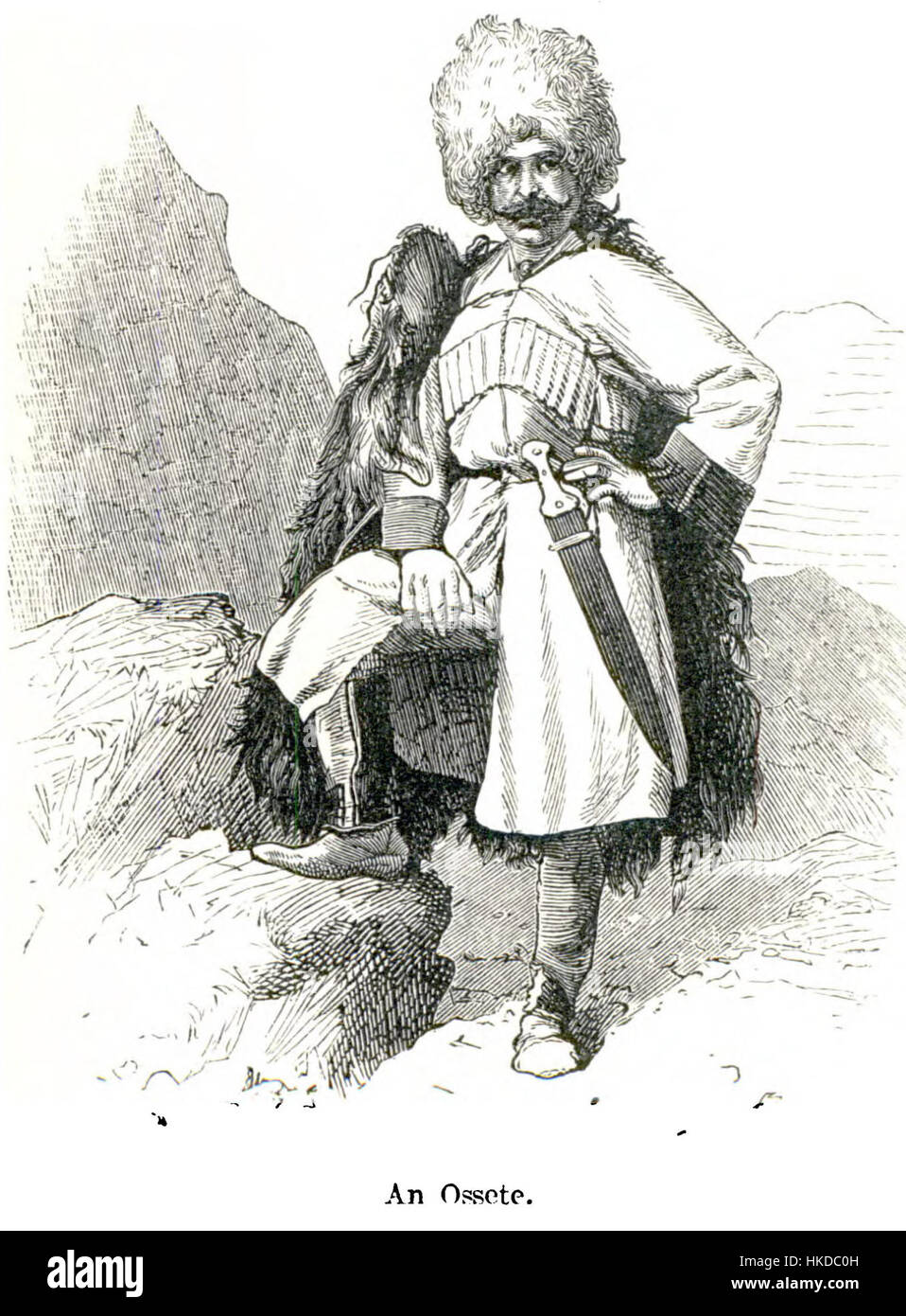 A map or illustration from 'Travels in the Central Caucasus and Bash ...