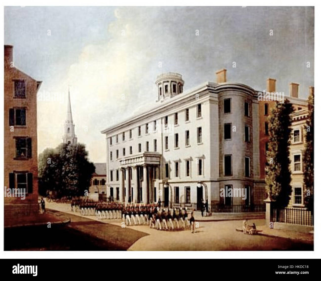 The Tremont House, built in the 1830s, was designed by James Bennett in ...