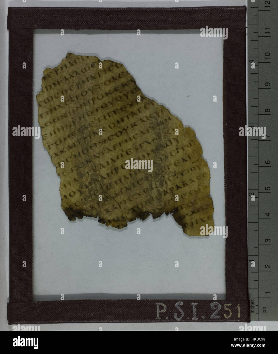 'Uncial 0176' is an example of uncial script, used in medieval ...