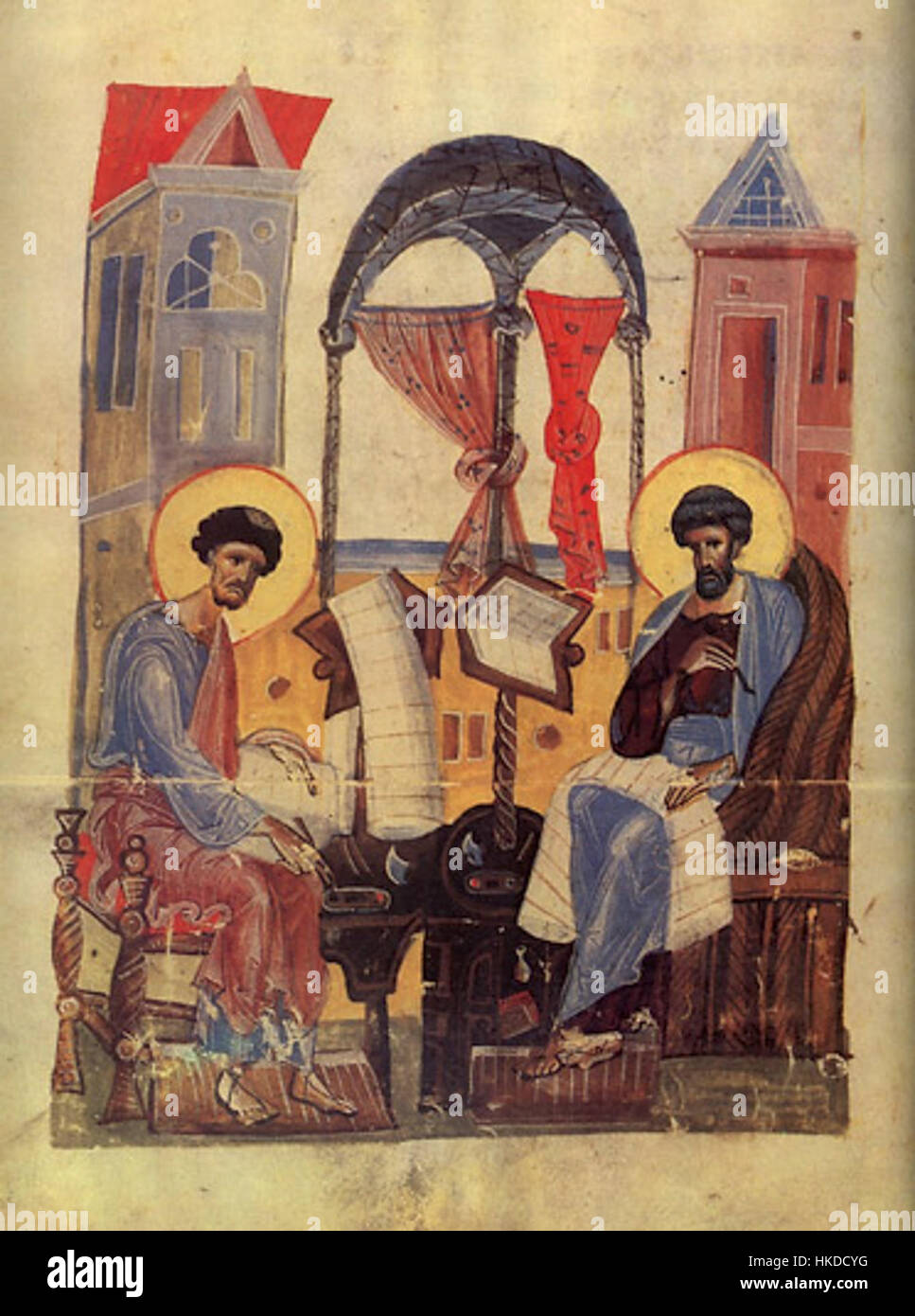 The Yaroslavl Gospel is an important historical manuscript from Russia ...