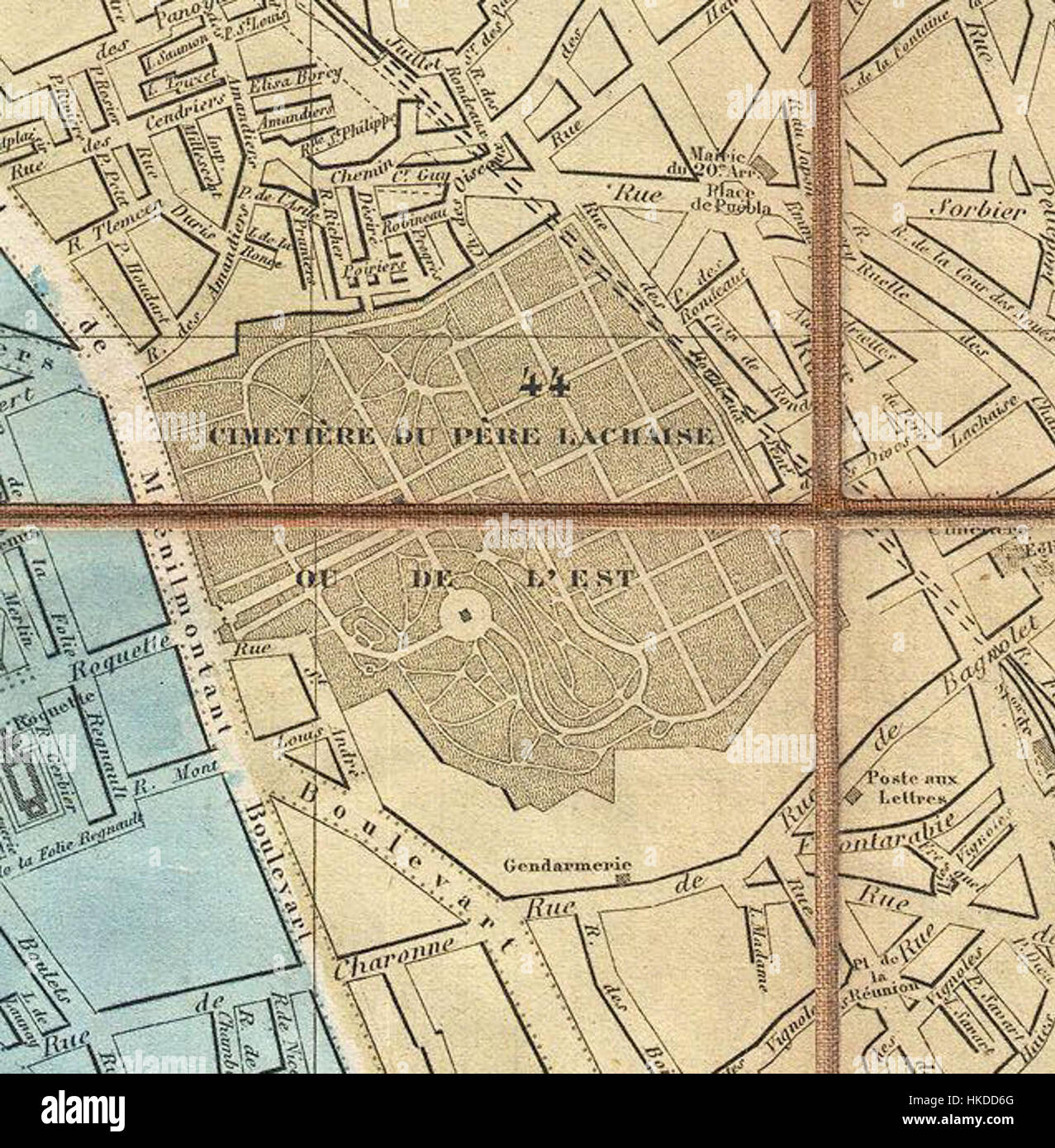 This *1867 map of Paris* by *Logerot* highlights the urban layout and ...