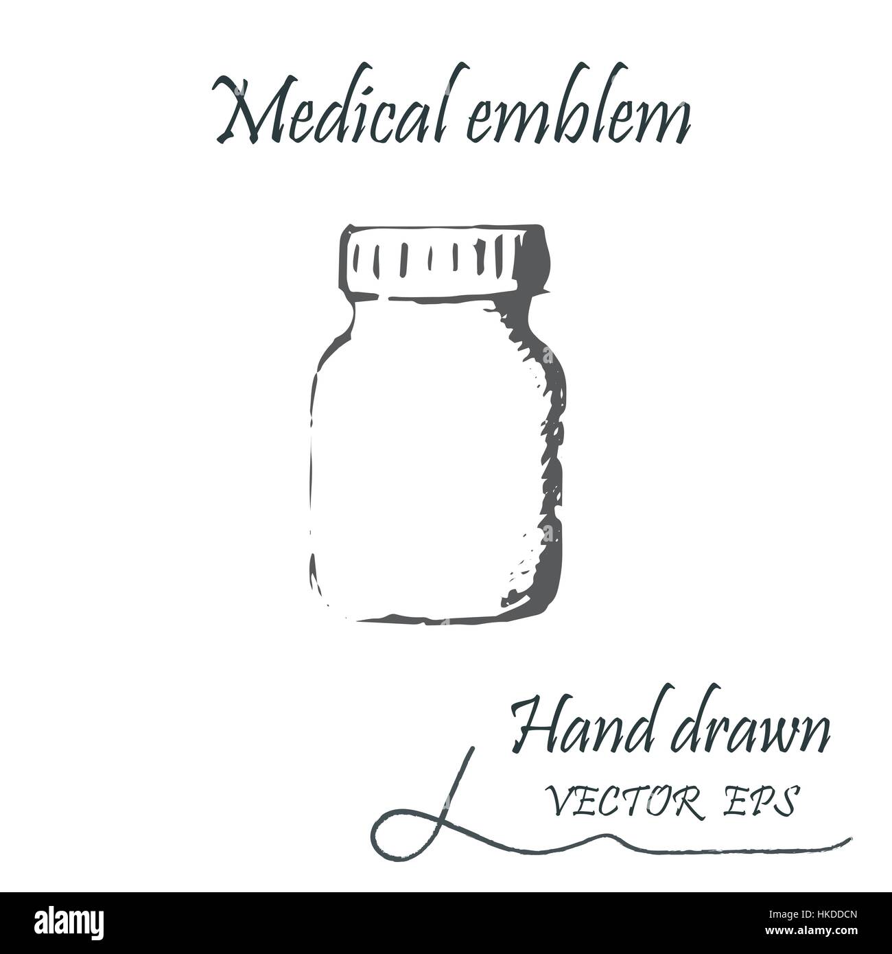 Black medical container icon Stock Vector Images - Alamy