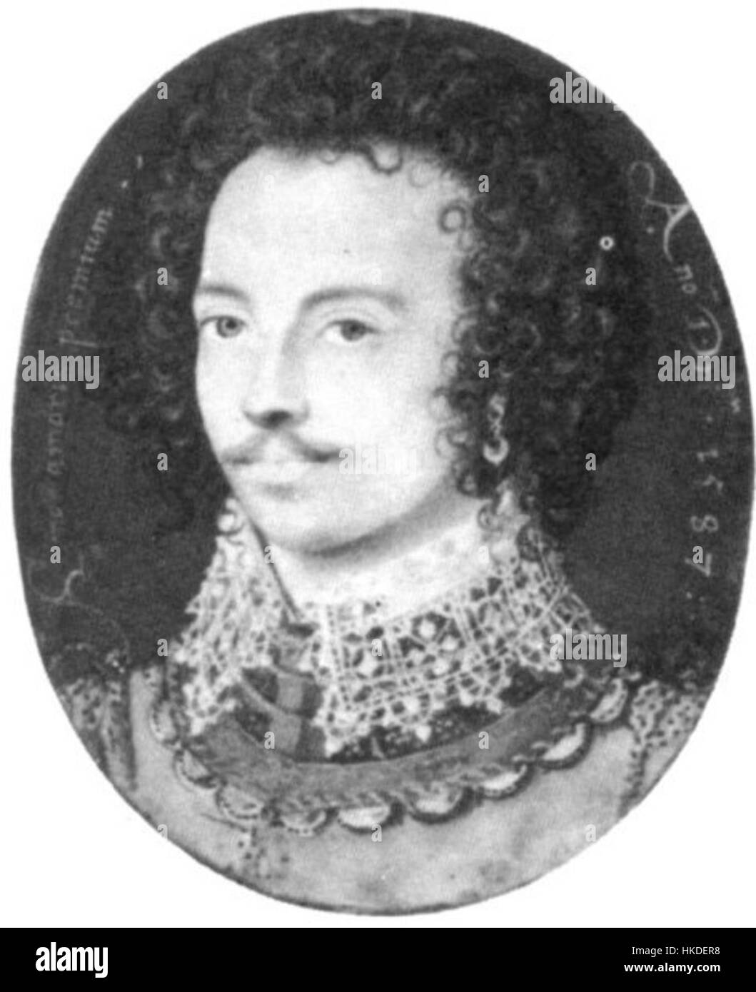 The portrait of the 1st Earl of Devonshire is a historical ...