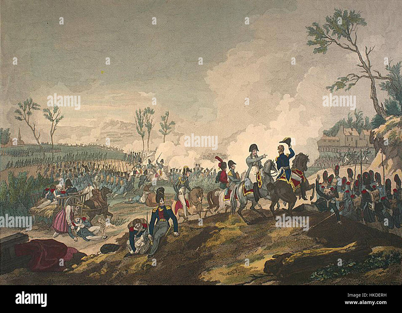 This artwork depicts the Battle of Napoleon during the Six Day War in ...