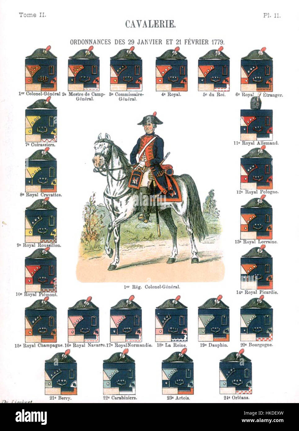This 1779 artwork depicts cavalrymen in action, showcasing the dynamic ...