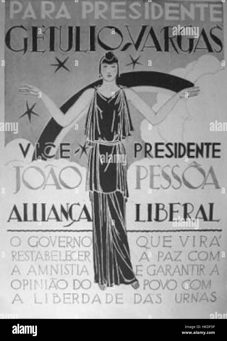 The 'Cartaz dCampanha de Vargas' is a political poster from 1929-1930 ...