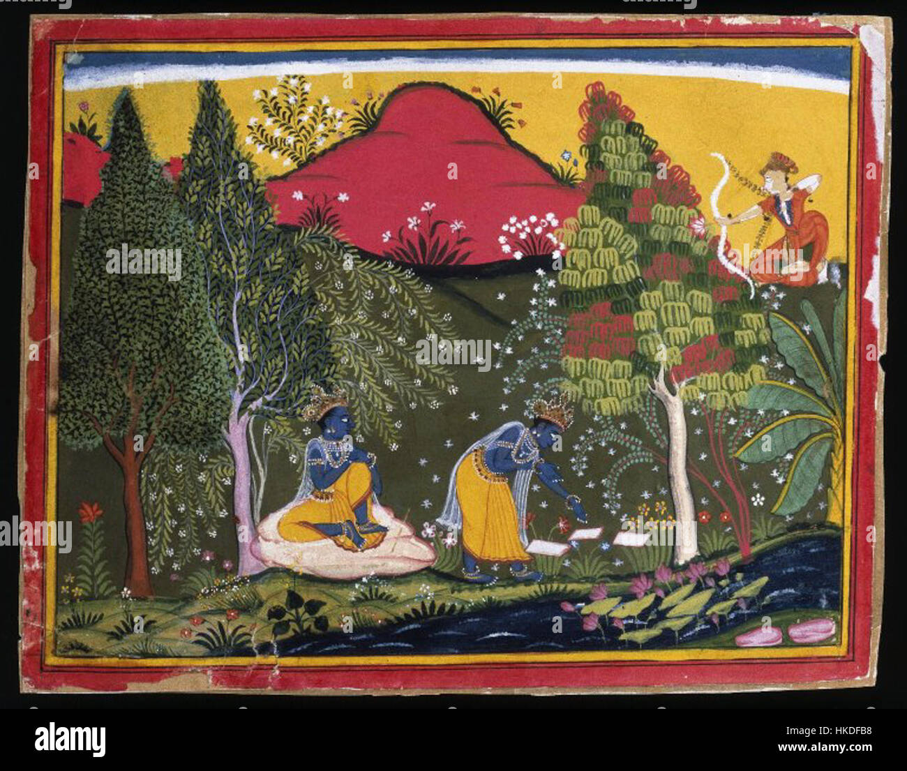 Gita govinda series hi-res stock photography and images - Alamy