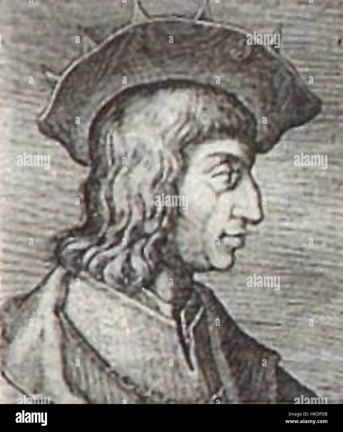 'Alfonso II di Napoli' is a portrait of the 15th-century King Alfonso ...