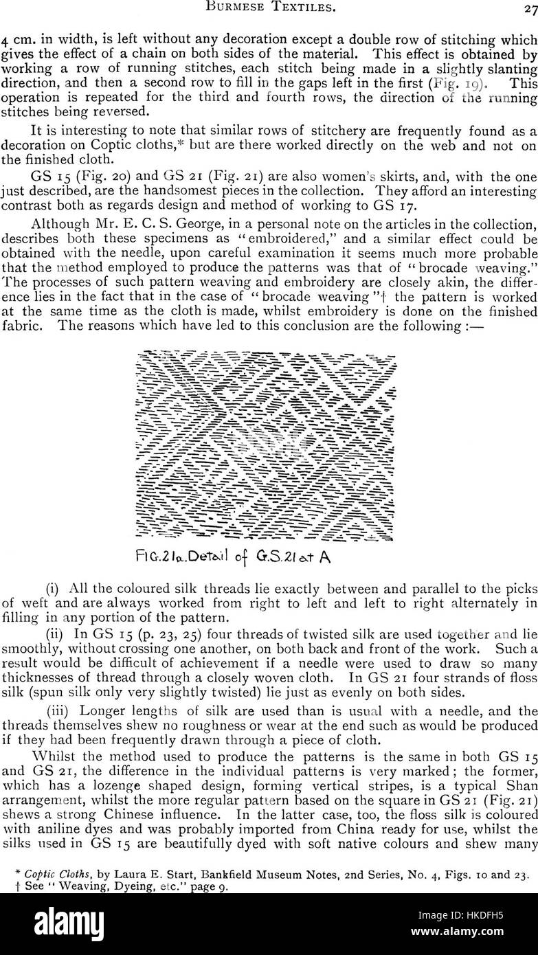 This piece of Burmese textile art features traditional craftsmanship ...