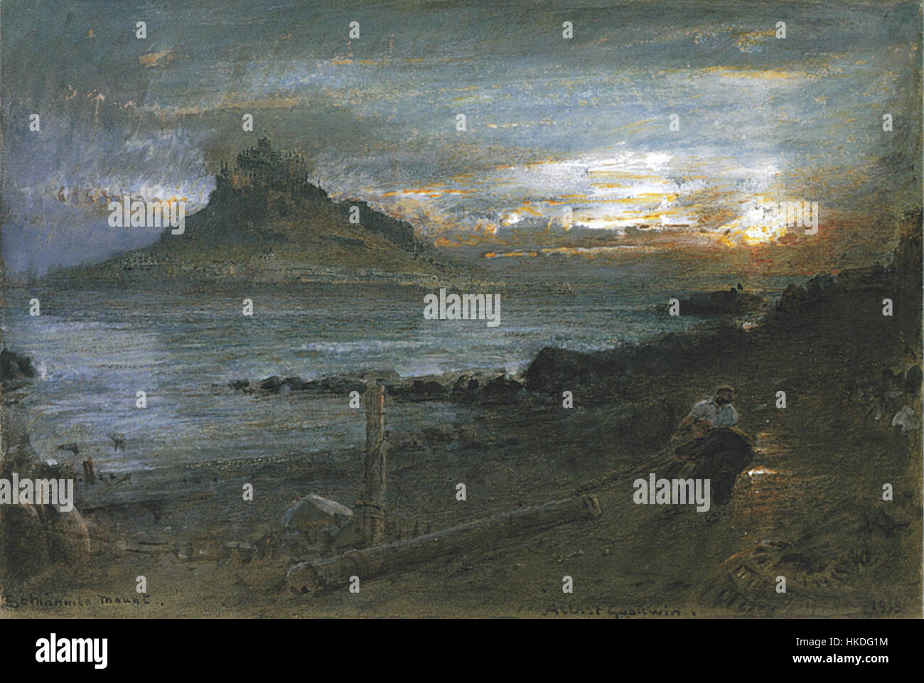 Albert Goodwin Painting High Resolution Stock Photography and Images ...