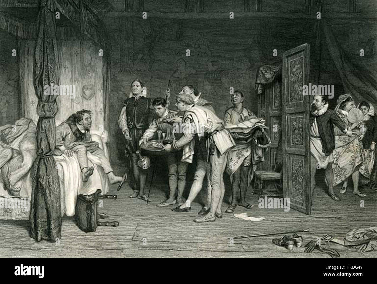 This portrait of Christopher Sly, painted by Orchardson, showcases the ...