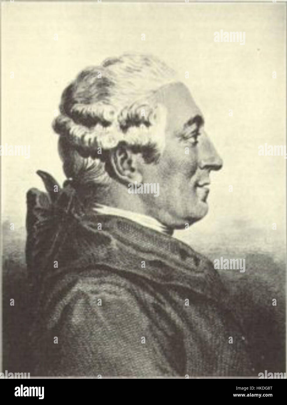 The Beaumarchais drawing is an artistic representation of Pierre ...