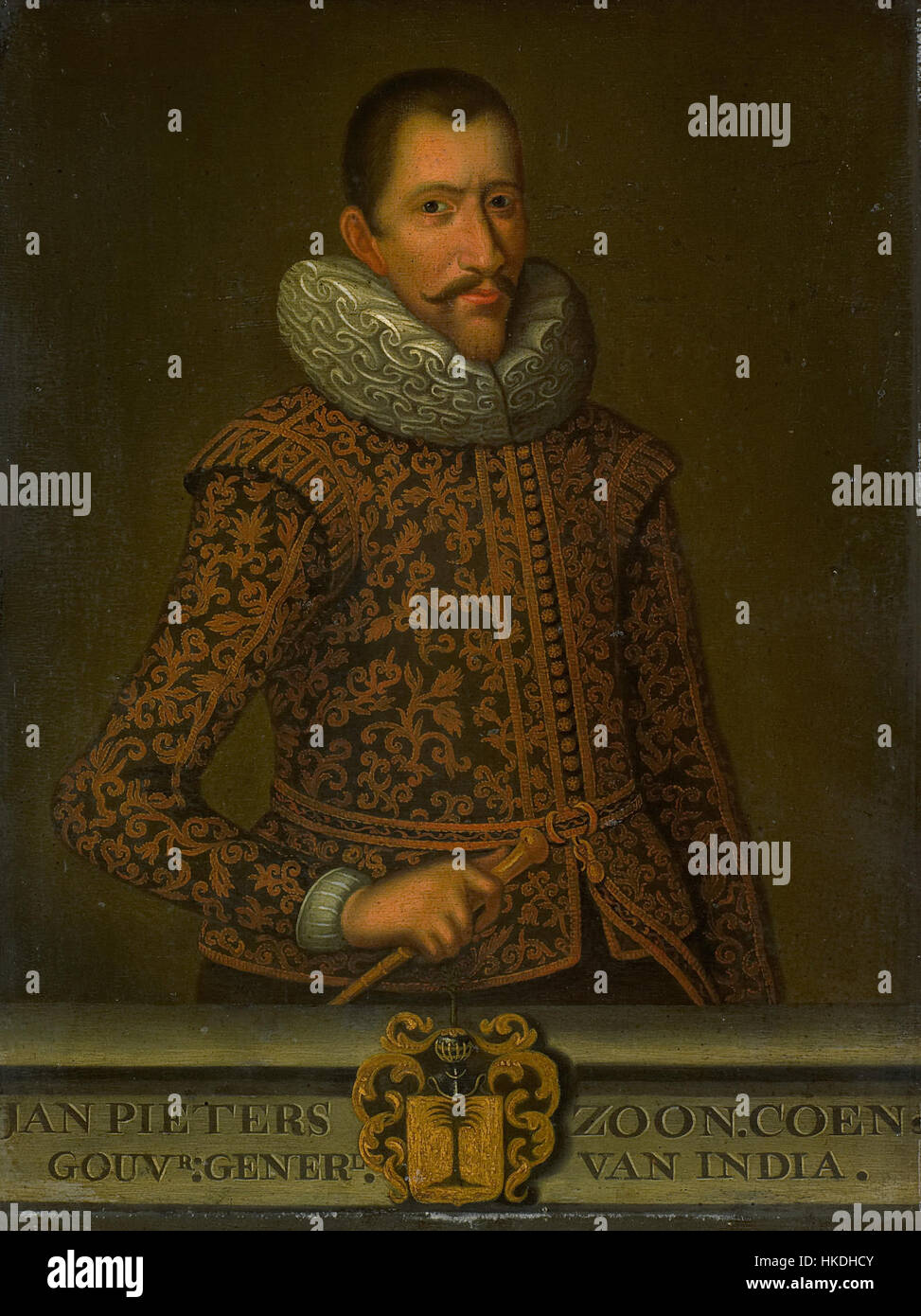 This portrait of Jan Pietersz. Coen, painted by an unknown artist, is ...