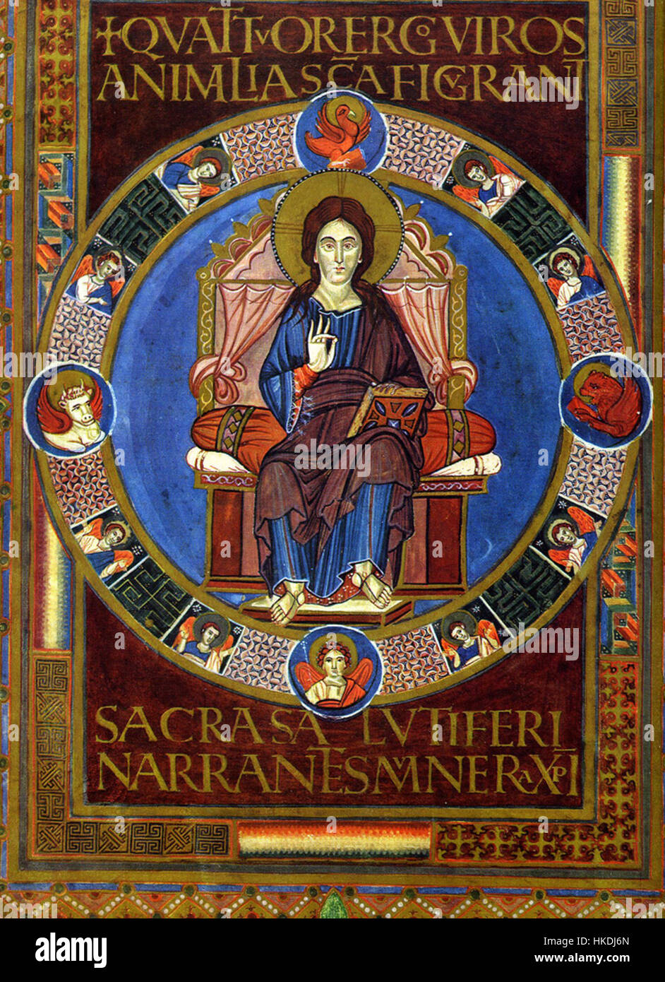 The *Codex Aureus* is a medieval illuminated manuscript, renowned for ...