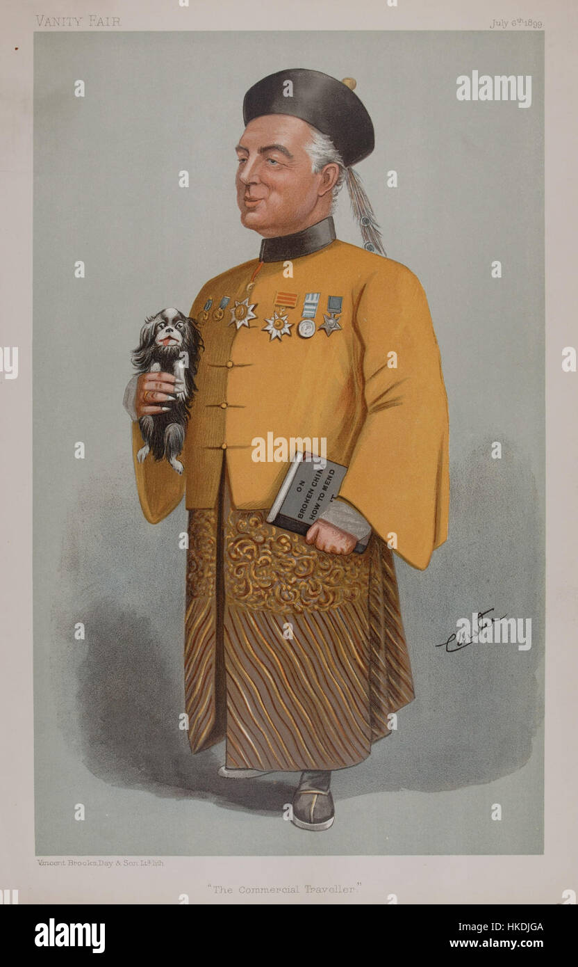 Charles Beresford Vanity Fair 6 July 1899 Stock Photo - Alamy