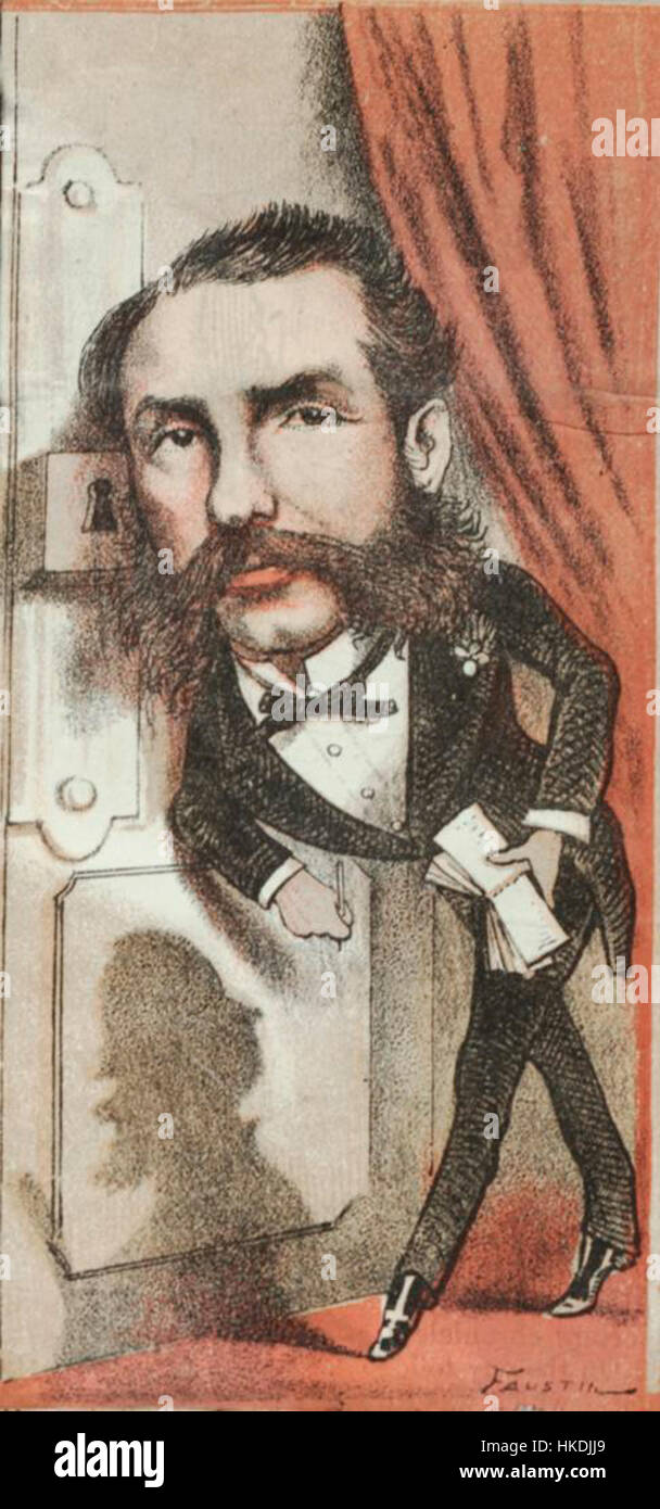 The painting 'Pollaky' captures the likeness of a prominent individual ...