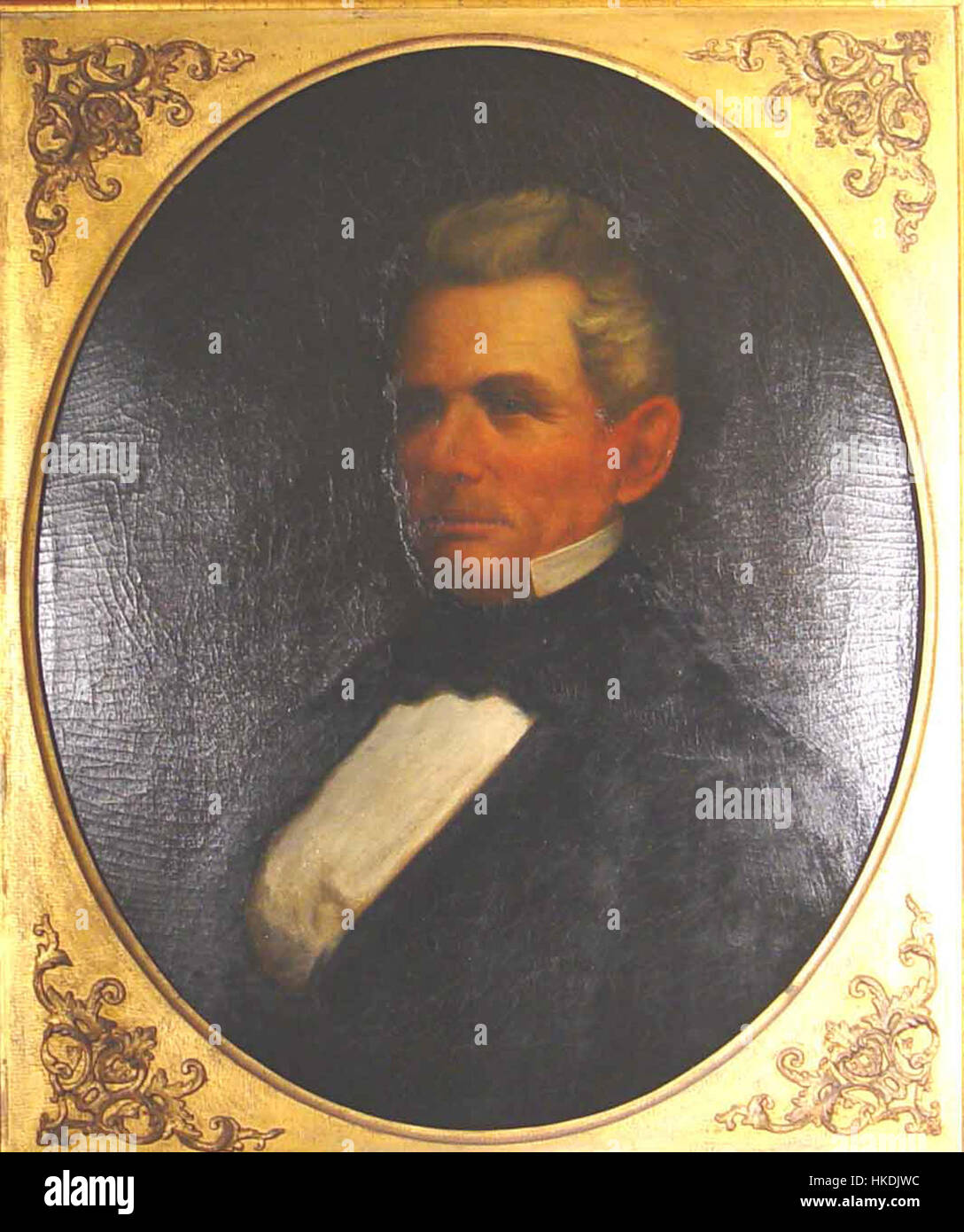This portrait of Andrew Barry Moore, the sixteenth Governor of Alabama ...