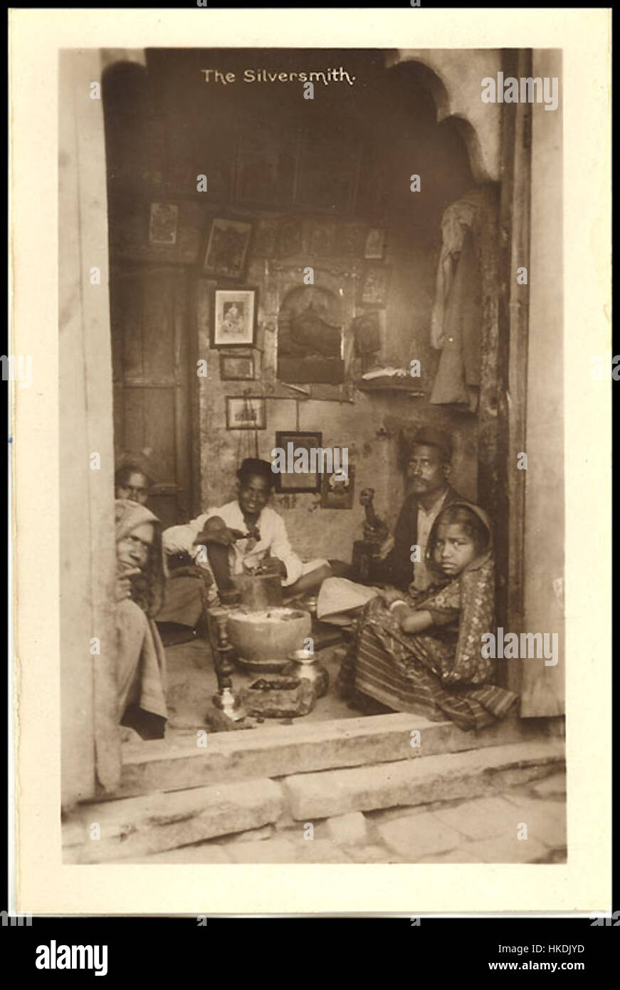 The Silversmith is an oil painting depicting a craftsman at work ...