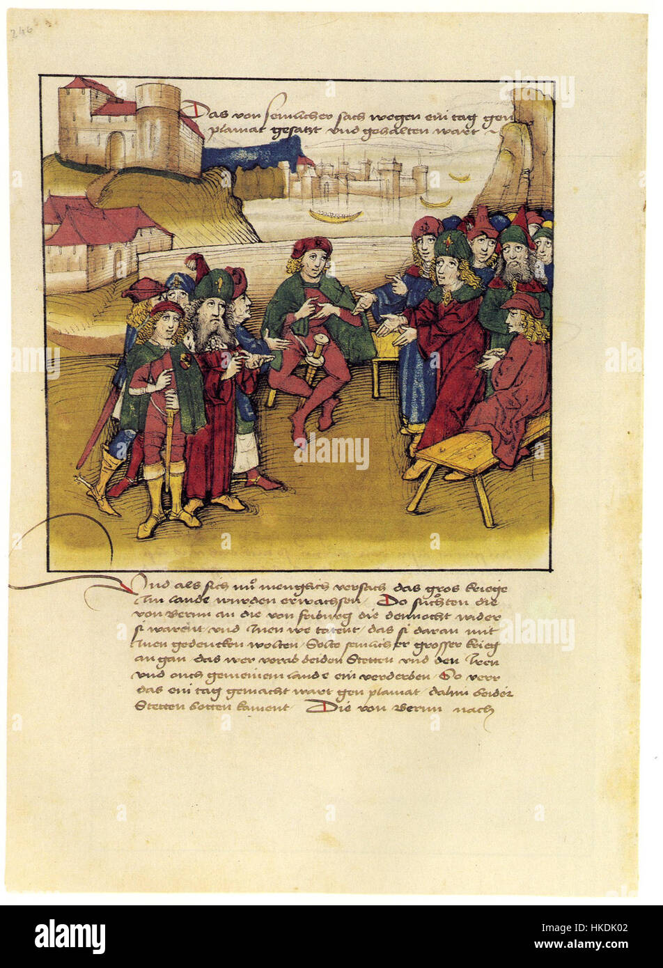 The 'Schilling Spiezer Chronik' 11 is an important historical ...