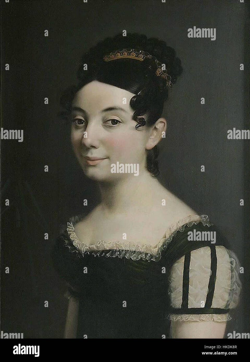 This portrait titled *Autorretrato* (Self-Portrait) by Victoria Martin ...