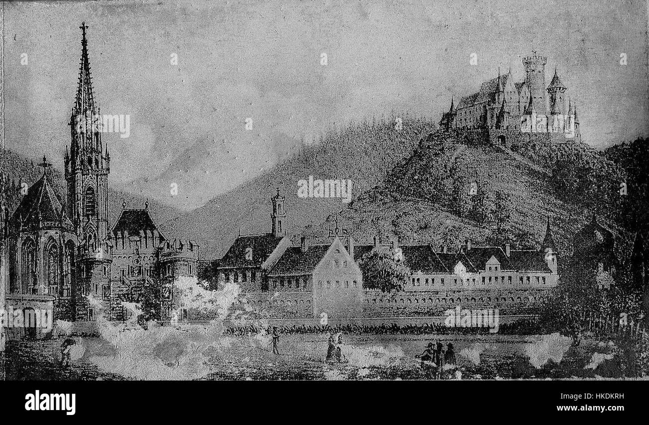 A historical artwork from the year 1600, likely depicting the town of ...